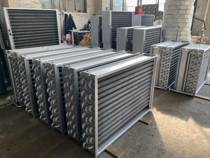 SS304 Fin Type Heat Exchanger , Finned Pipe Heat Exchanger Online Support