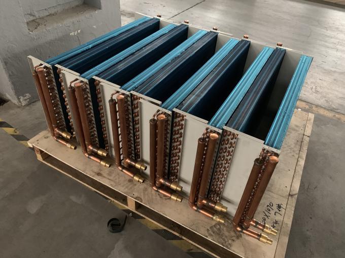 Multipurpose Fin Type Heat Exchanger Durable Galvanized Steel Core Housing