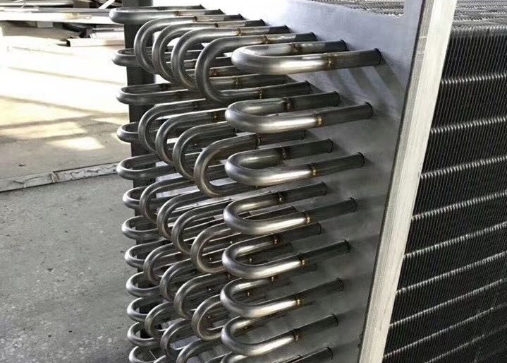 Stainless Steel Fin Type Heat Exchanger Easy Installation Long Service Life