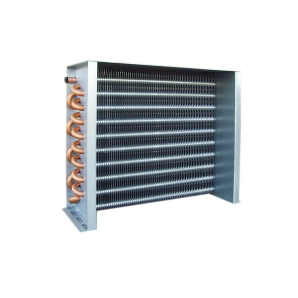 Hydrophilic Foil 2HP Pin Fin Type Heat Exchanger Grooved Design