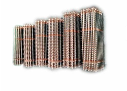 Multipurpose Fin Type Heat Exchanger Durable Galvanized Steel Core Housing